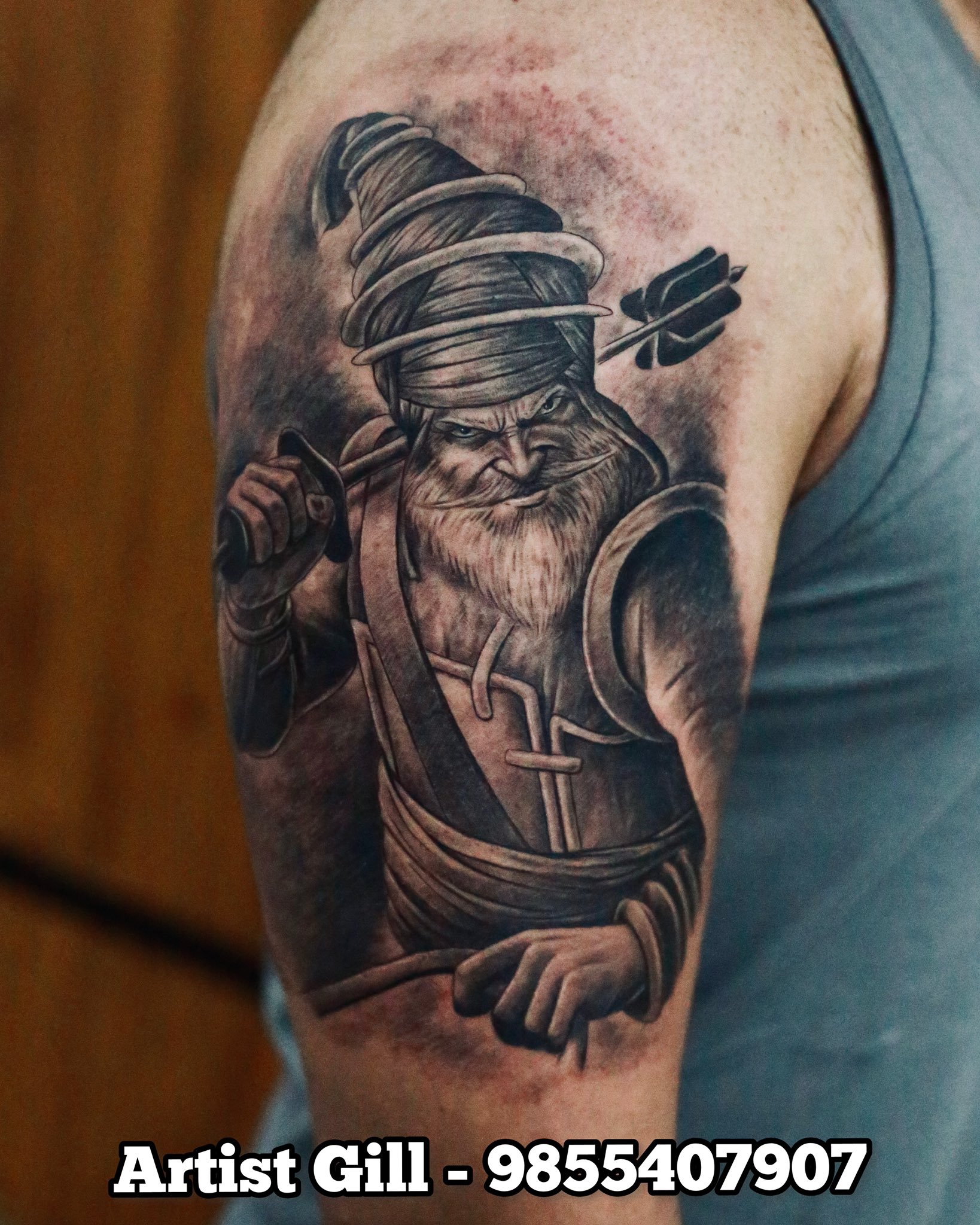 Sikh Art Tattoo