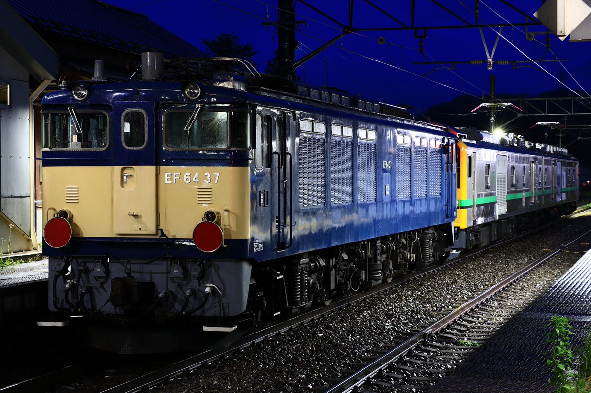 Hachiko-Local on Twitter: "2021.05.17 回9451M〜回9941M〜試9943M〜回9441M E493系+EF64-37 亀有、鳥沢、西条にて 鳥沢に人が ...