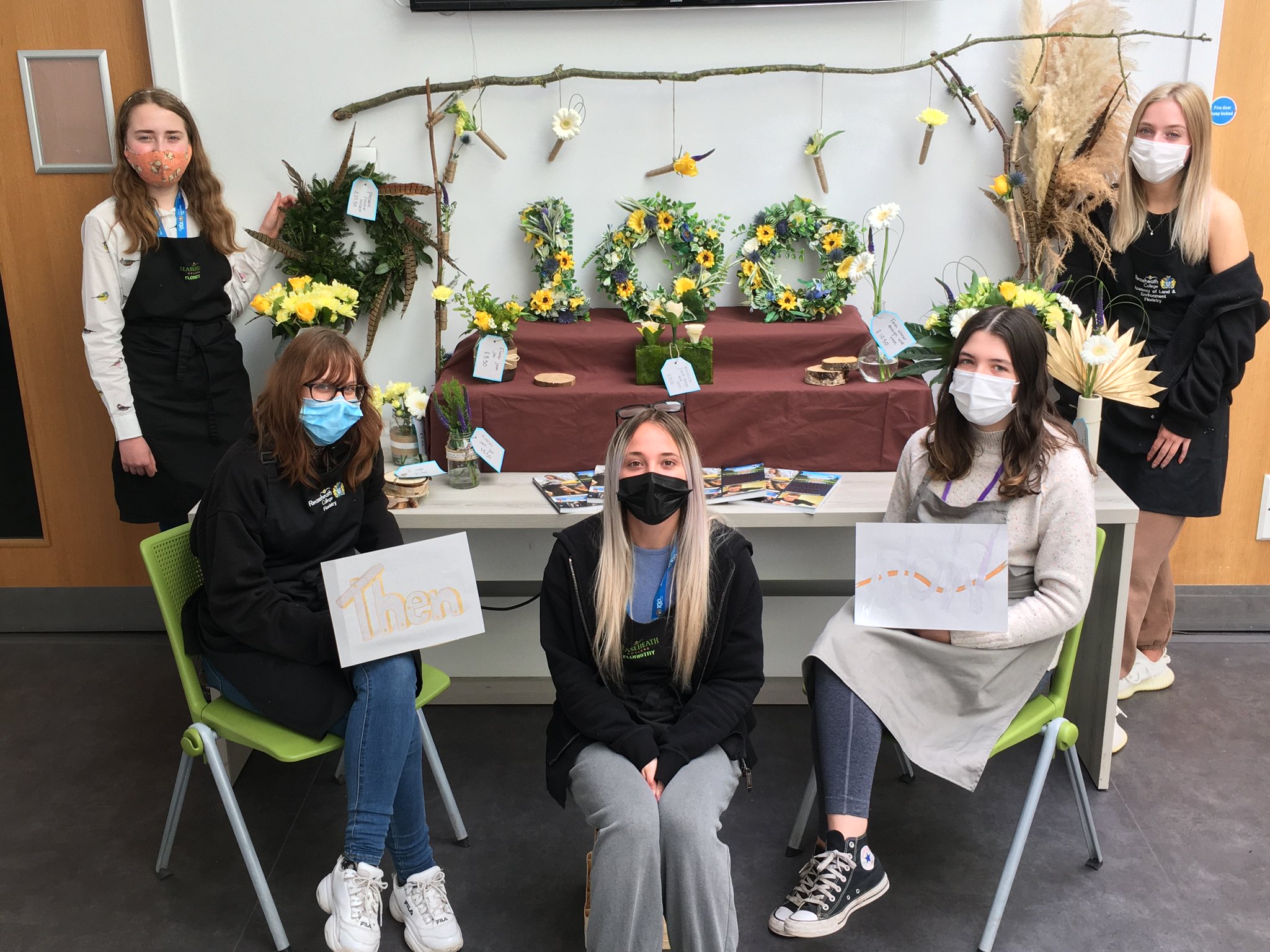 Reaseheath College on Twitter: "Our floristry students have been preparing for our centenary ...