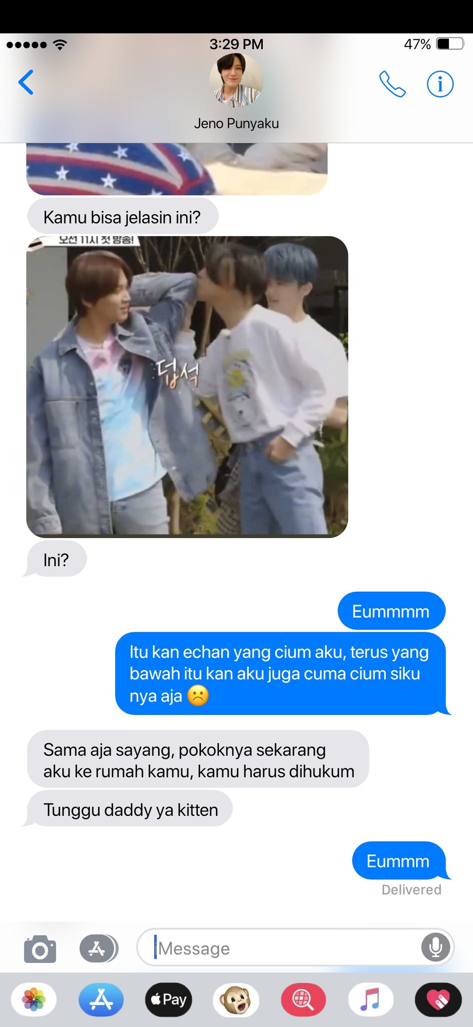 kaev | noren au📌 on Twitter: "Noren onetweet Cw // nsfw 🔞 - Perkara Cium