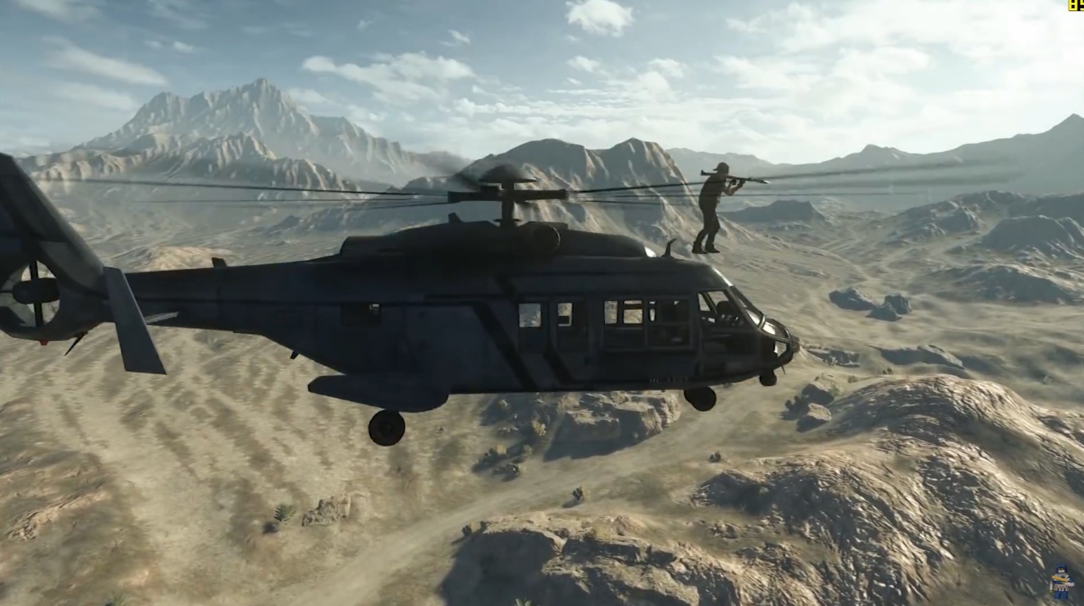 Battlefield Hardline Helicopter