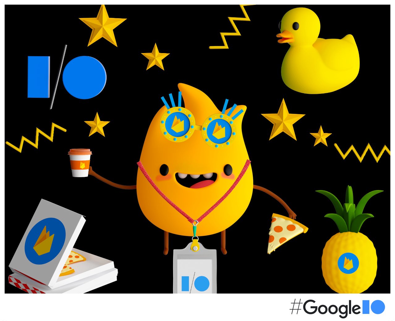 Firebase on Twitter: "Firebase developers represent 👊😎🔥 Take a snap with Sparky and friends at ...