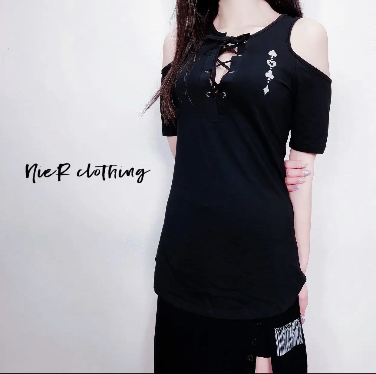 NieR Clothing@プレゼント企画中 on Twitter: "🎁本日〆切プレゼント企画🎁 FRONT BRAID OFF-SHOULDER CUTSEW 🎁4名様にプレゼント🎁 応募 ...