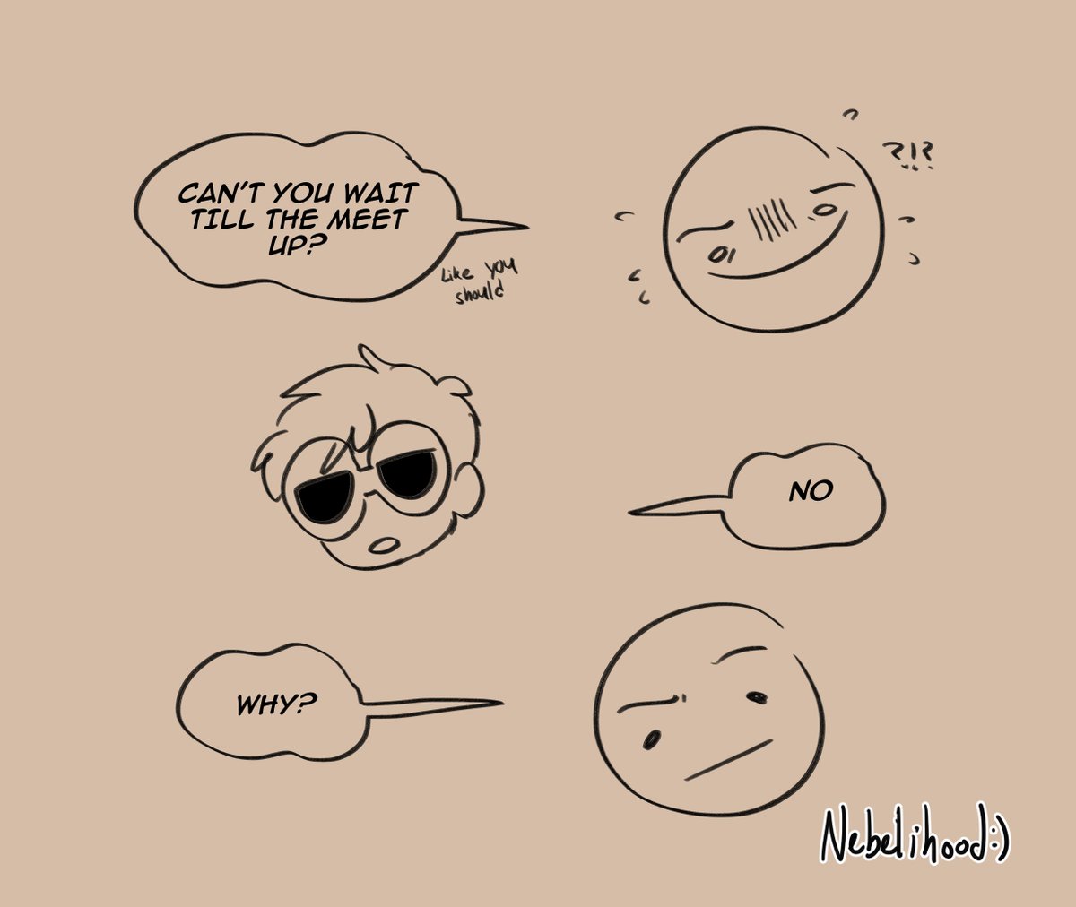 「Dream Face Reveal pt.3 OKAY, I COULDN'T WAIT MORE AHGAHGS, 」Nebelihoodの漫画