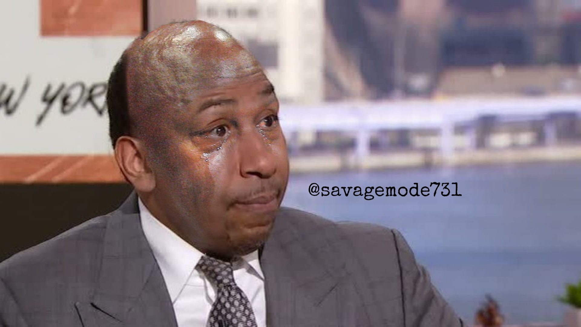 Stephen A Smith Hairline