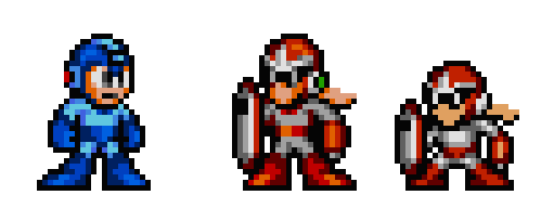 Protoman Pixel Art
