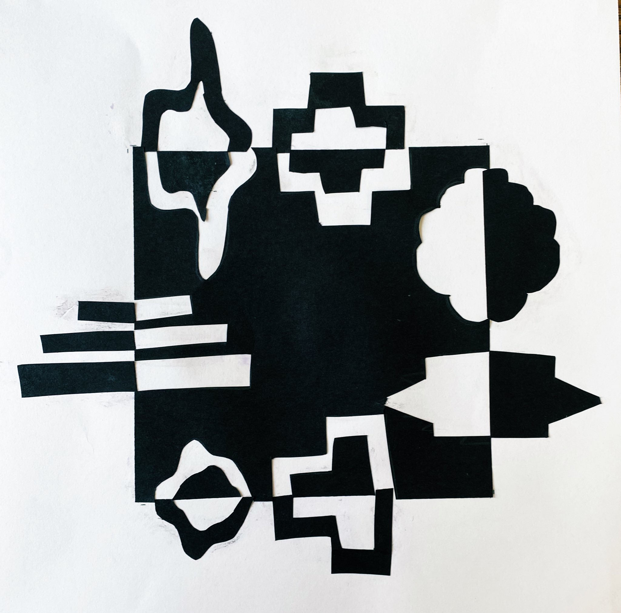 Positive Negative Art Design