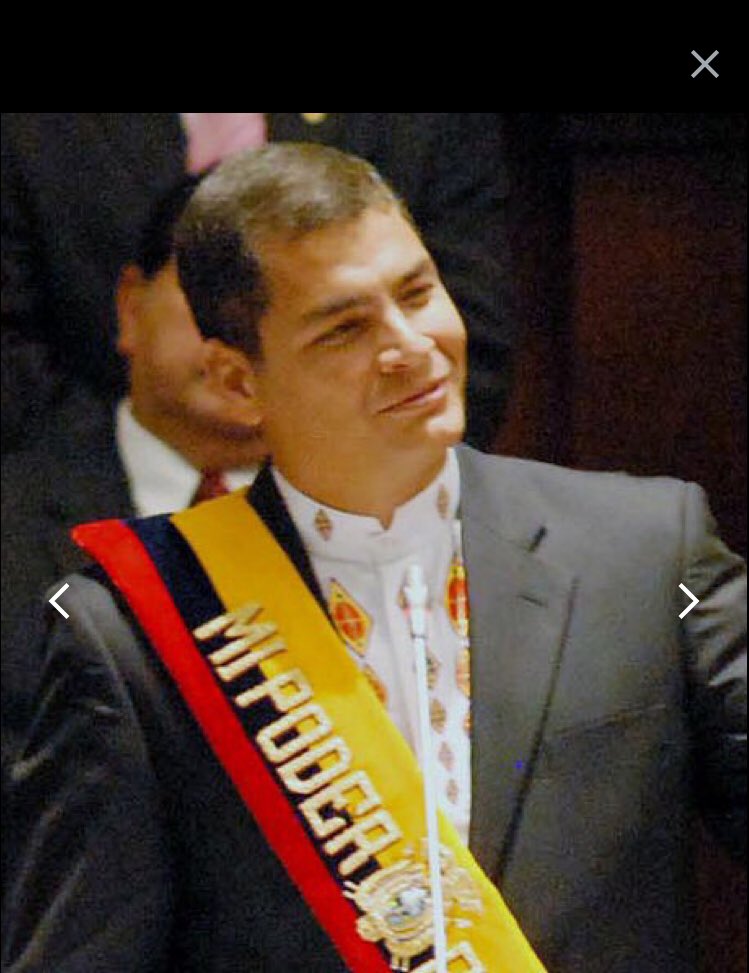 Rafael Correa Joven