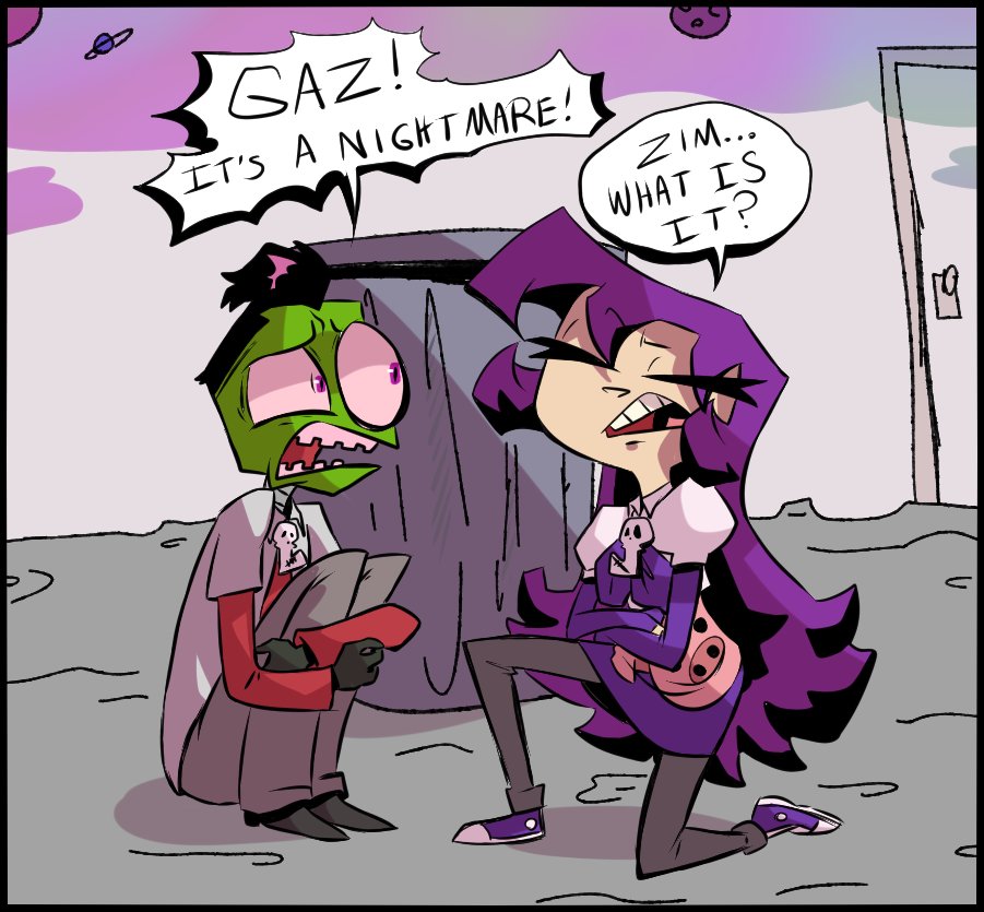 Invader Zim Zim And Gaz Fanfiction