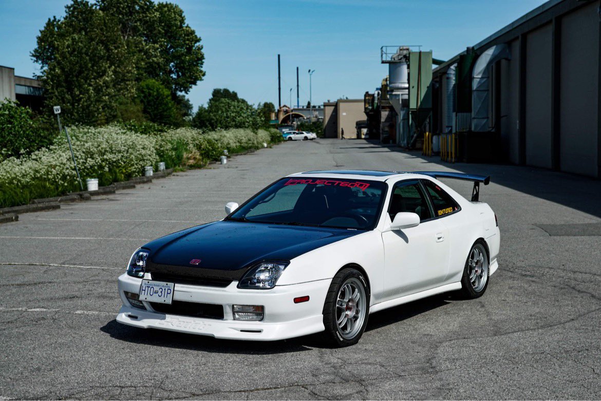 Honda Prelude 5th Gen White