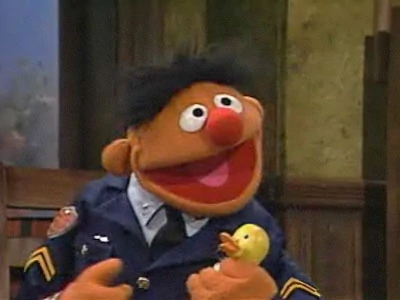Muppet Wiki on Twitter: "Ernie as a police officer — first appearance: 1987 https://t.co ...