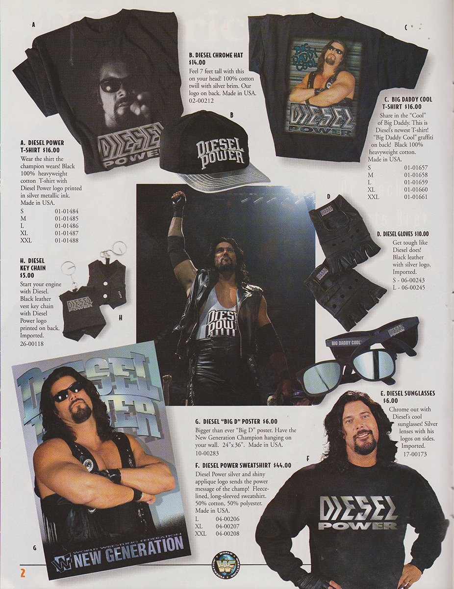 Wwf Diesel T Shirt