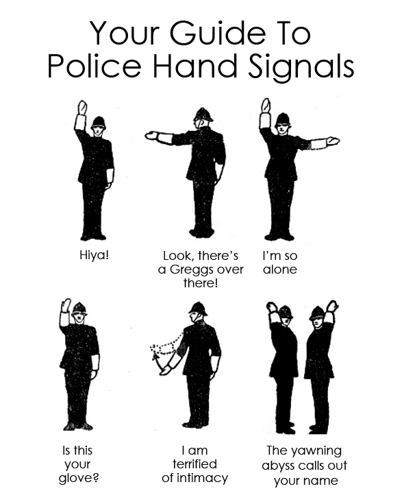 What Are The Traffic Hand Signals