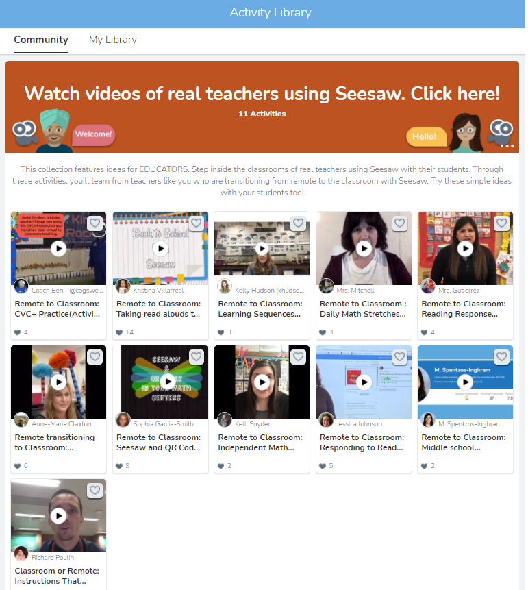 Seesaw on Twitter: " Step inside the classrooms of real teachers using ...