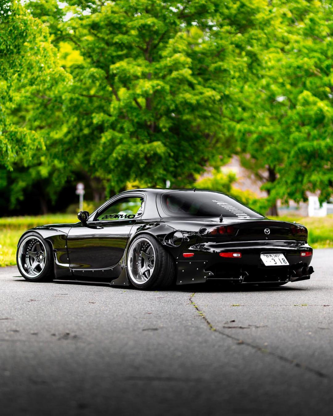 Green Mazda Rx7 Wallpaper