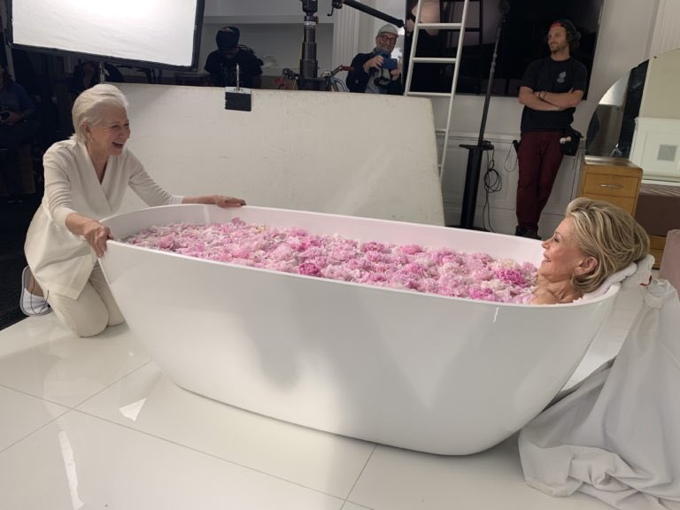 Helen Mirren Bathtub