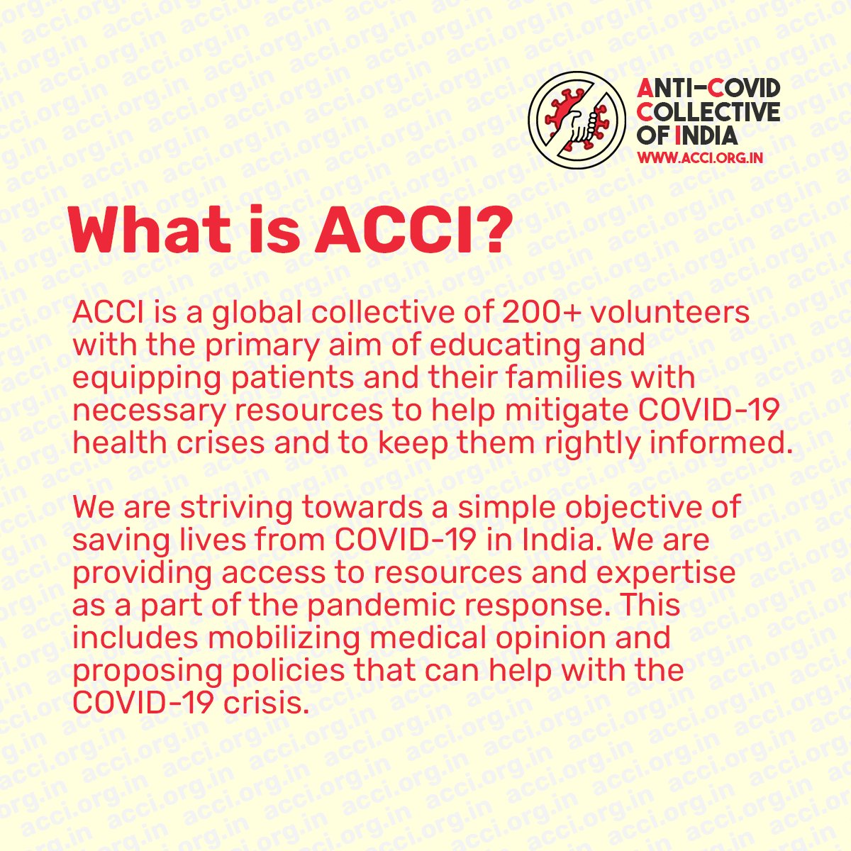 Anti Covid Collective of India (@ACCI_INDIA) | Twitter
