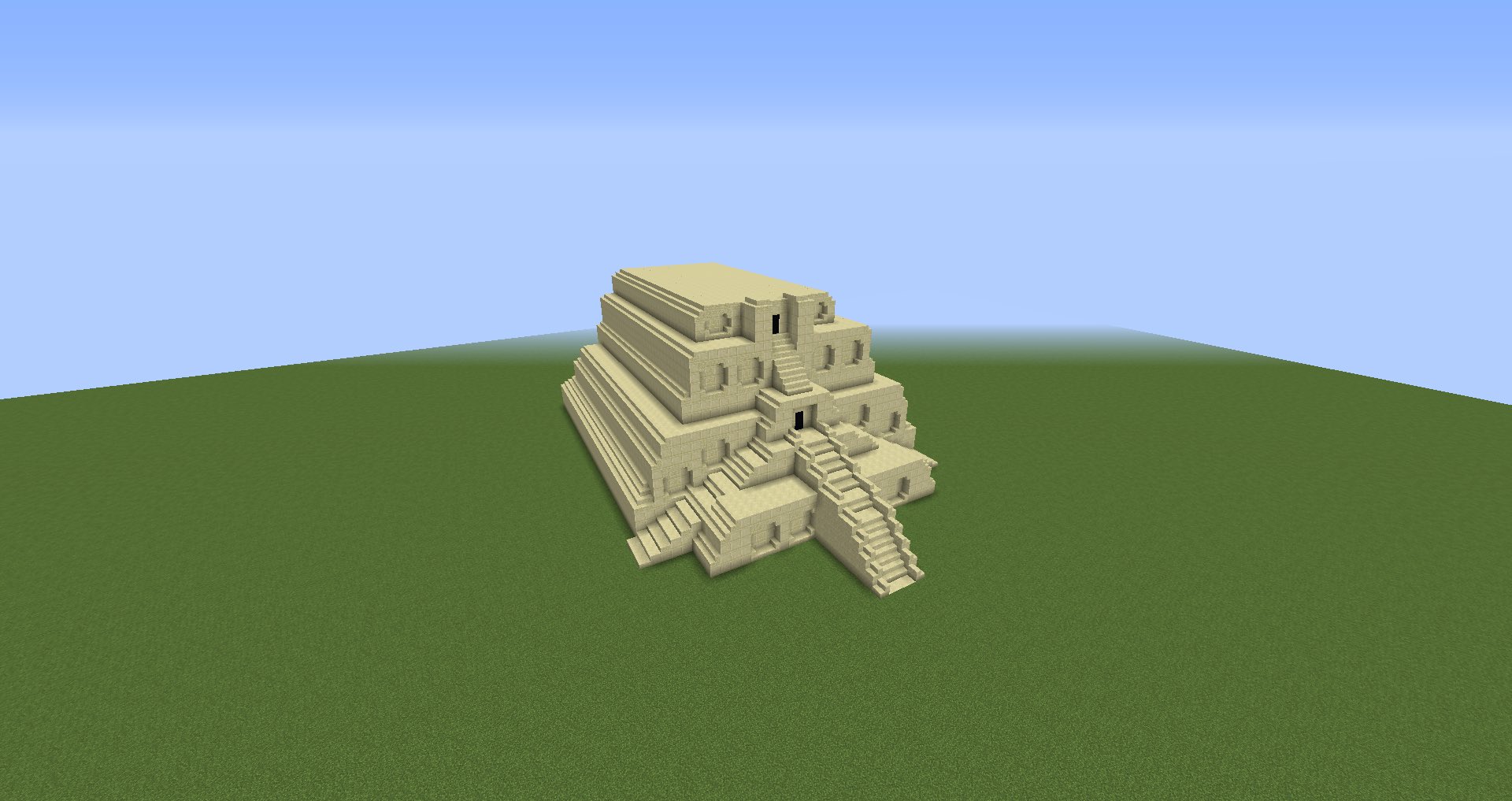 Mesopotamian Ziggurat Minecraft