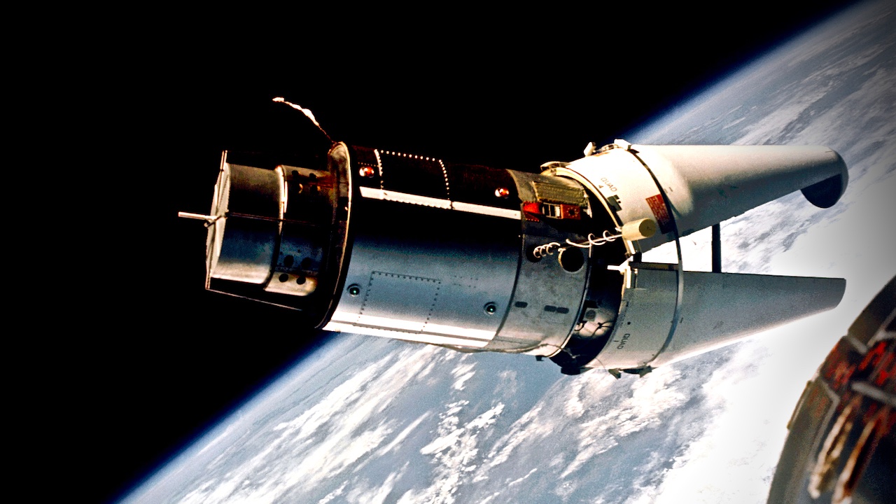 MissionControlMovie on Twitter: "Gemini 9A was meant to dock with an Augmented Target Docking ...