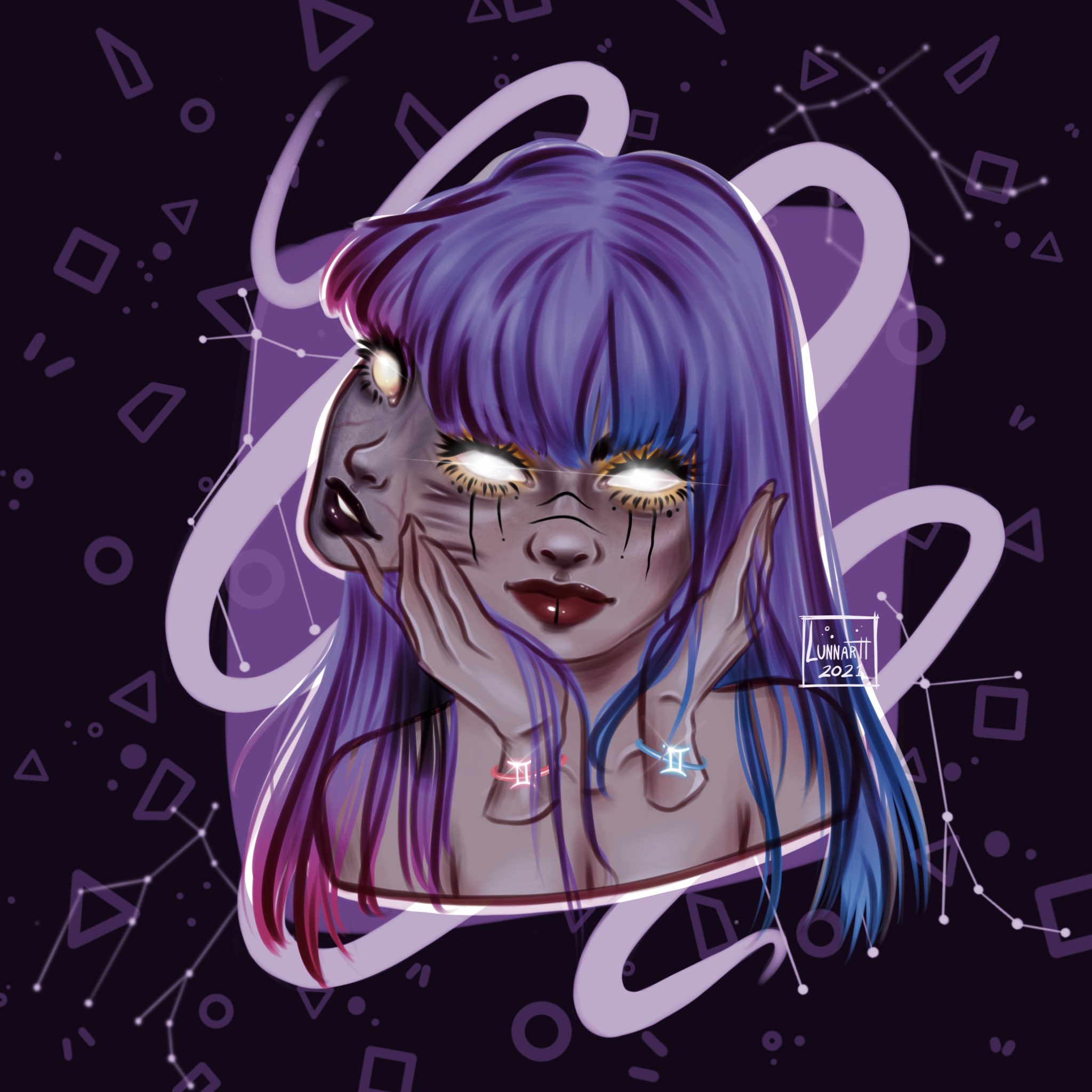 Zodiac Purple Witch