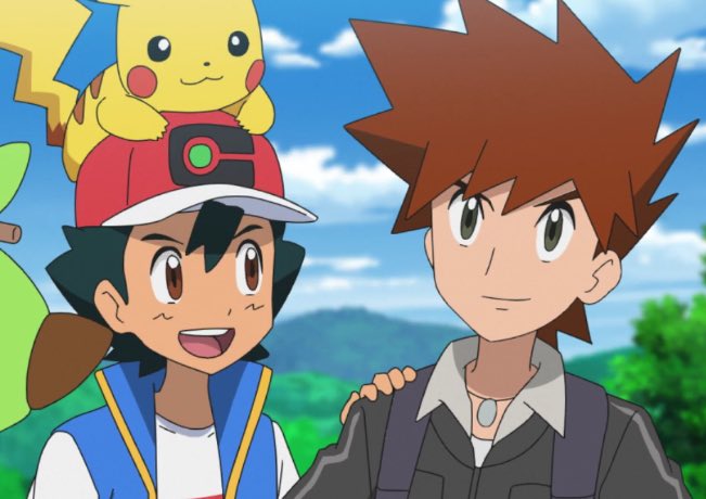 Pokemon Gary Vs Ash
