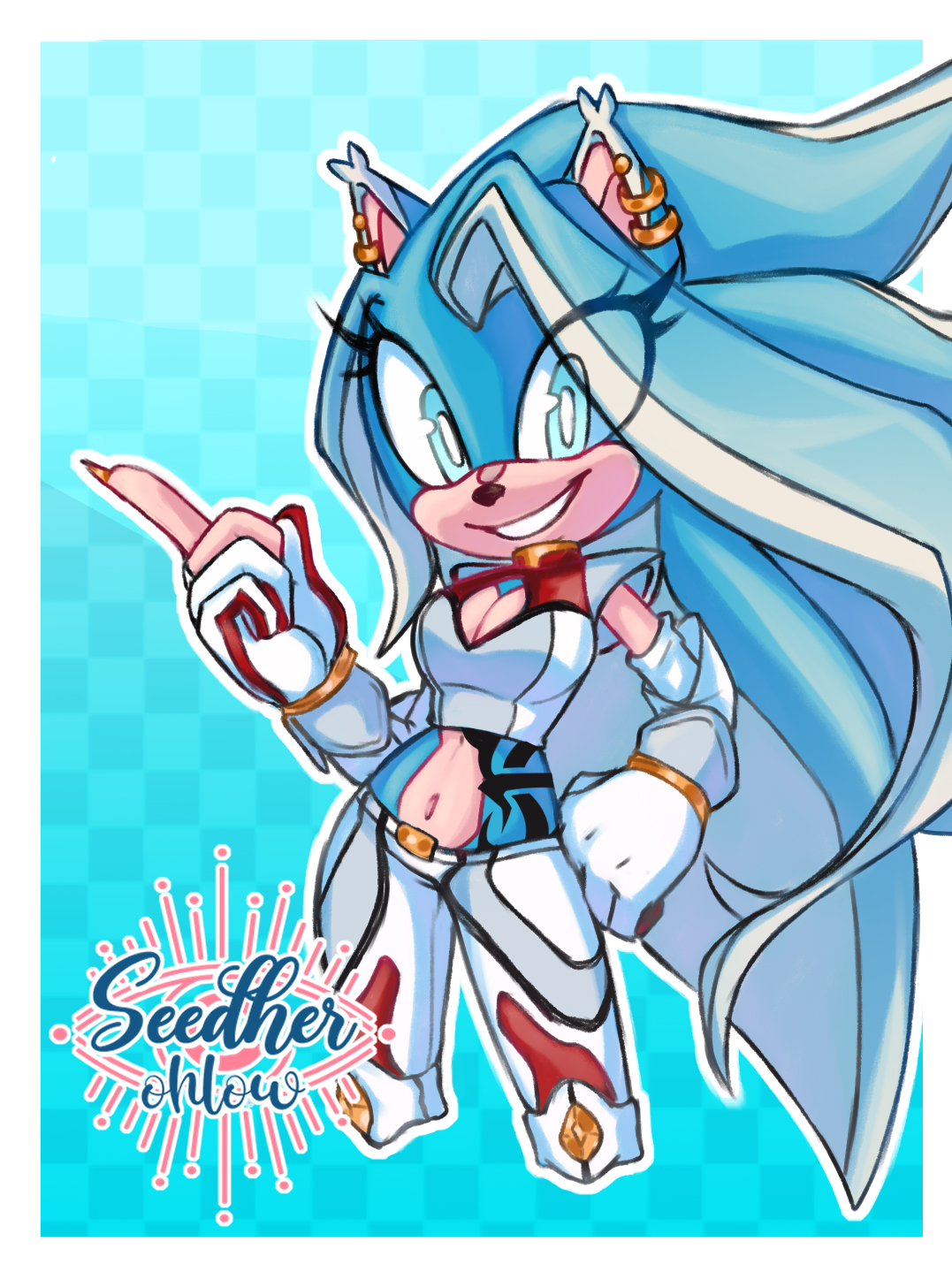 💙Orfelia The Hedgehog💙 on Twitter: "I did this drawing for Facebook content, but I'll post it ...