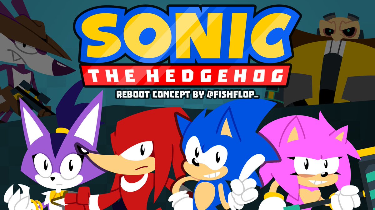 Concept art & writeup for a Sonic Reboot. [OC] : r/SonicTheHedgehog