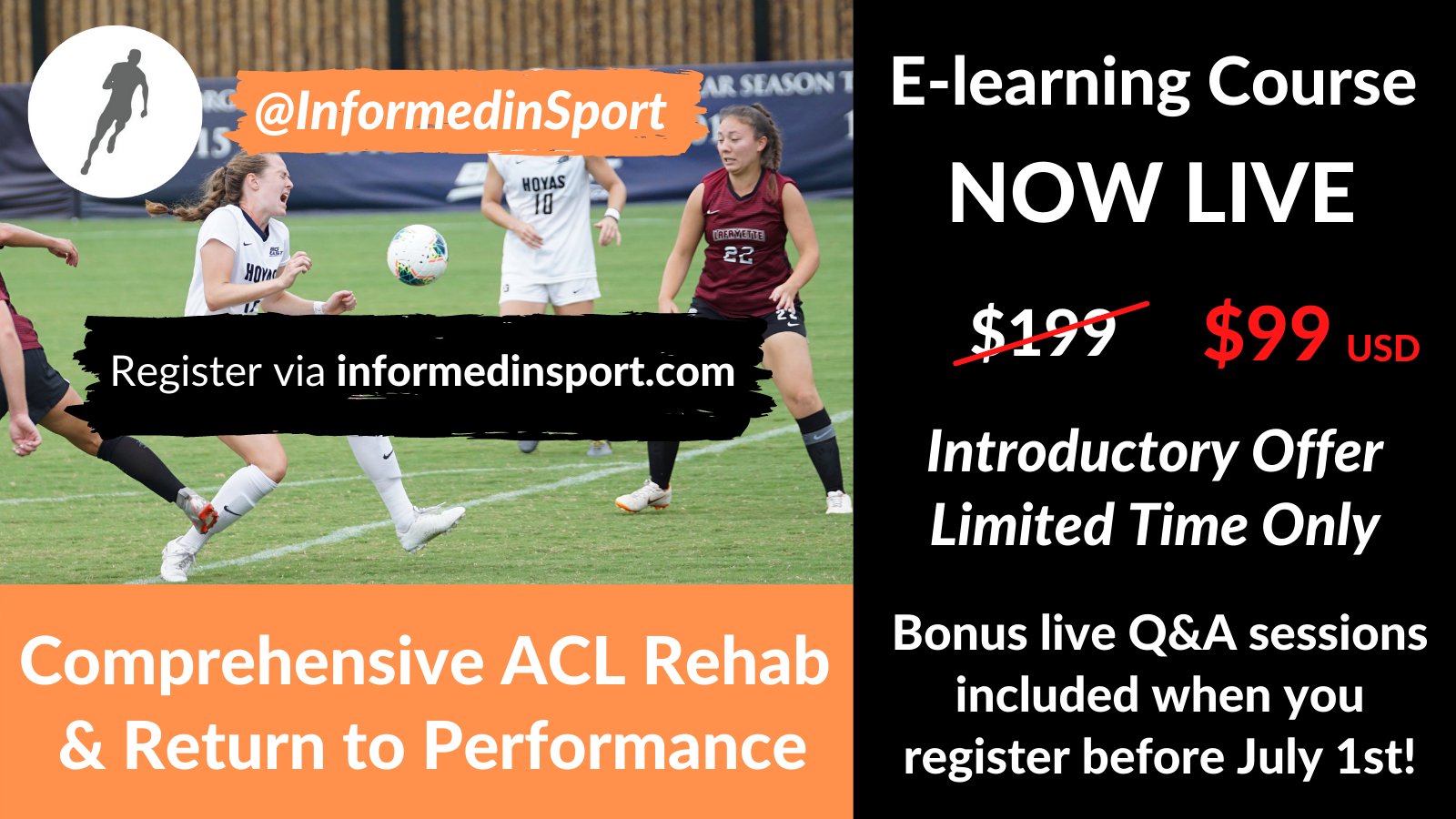 Informed Practitioner in Sport on Twitter: "🚨New e-learning course Comprehensive ACL Rehab and ...