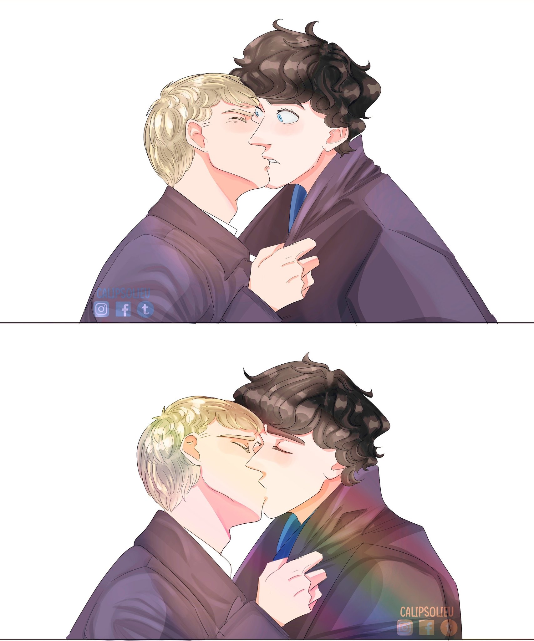Johnlock Fanart Fan Art | Sherlock Fans USA
