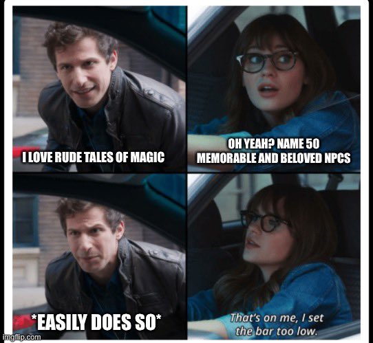 Rude Magic Meme