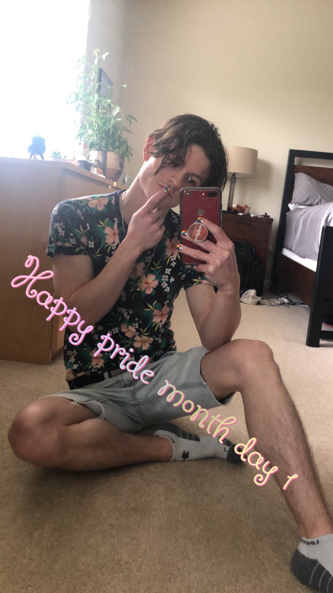 Tyler Sweet on Twitter: "First day of pride month and I am queer up vibing! #happypride…