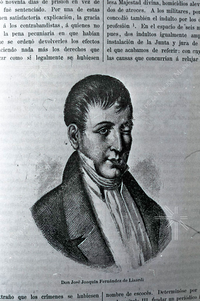 Wikimexico El Pensador Mexicano Fernndez De Lizardi Monarchism In