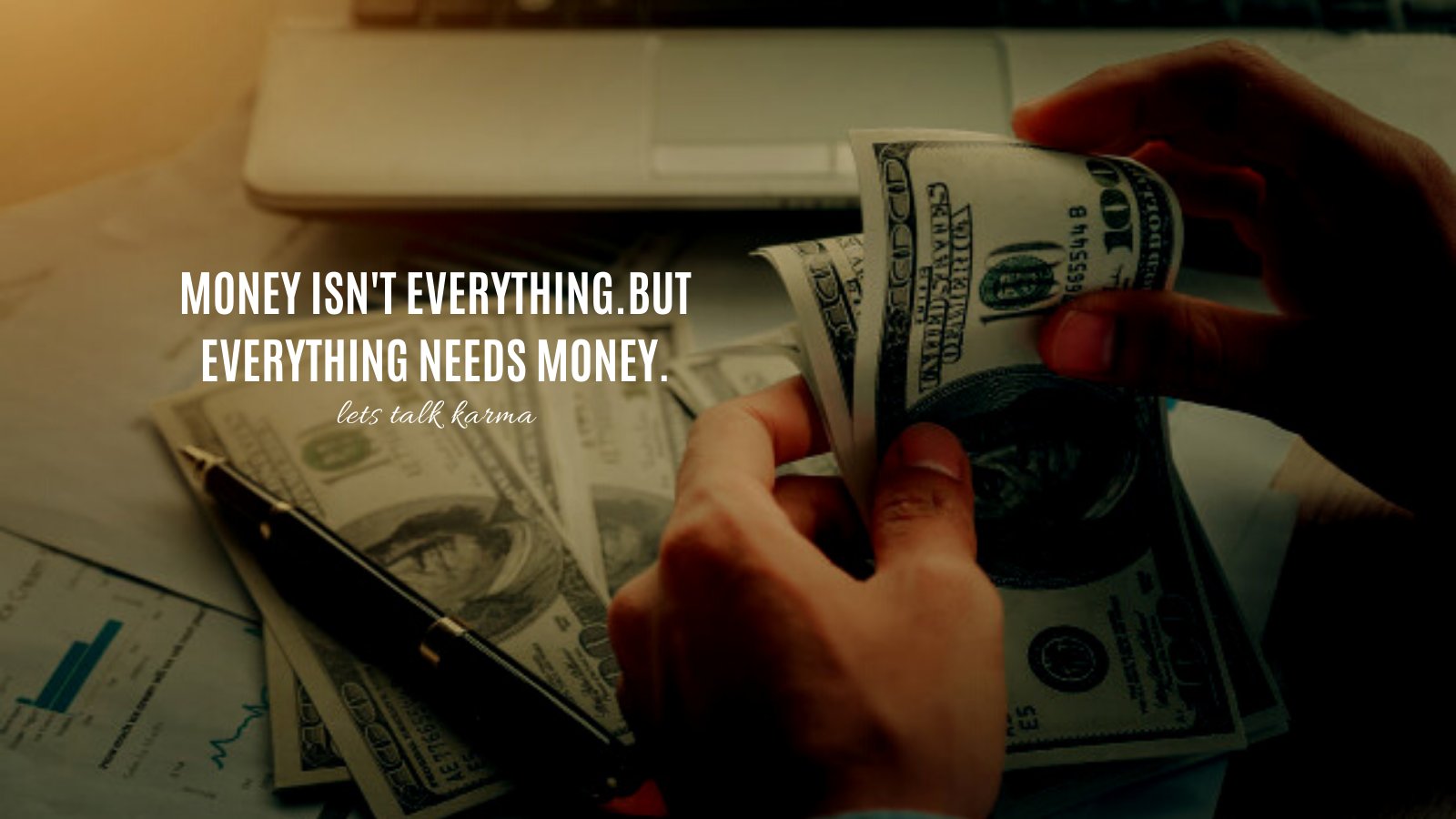 Money Is Everything Wallpaper