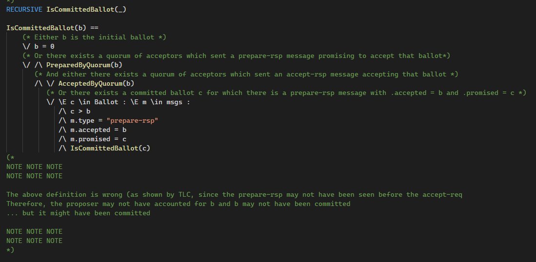 Reuben Bond on Twitter: "Ah yes, thank you #tlaplus, for keeping me in my place. I need to ...