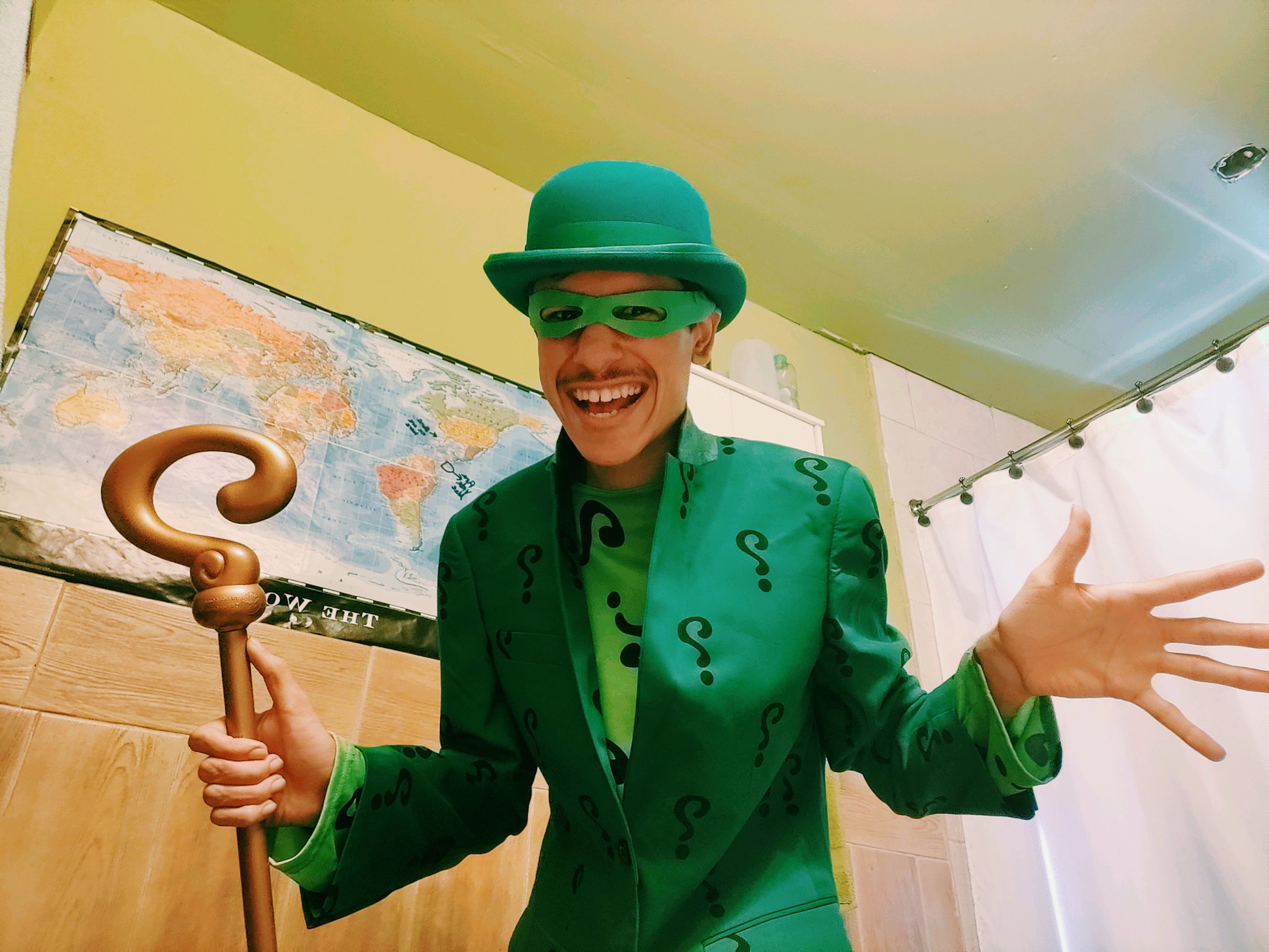 Jim Carrey Riddler Wallpaper