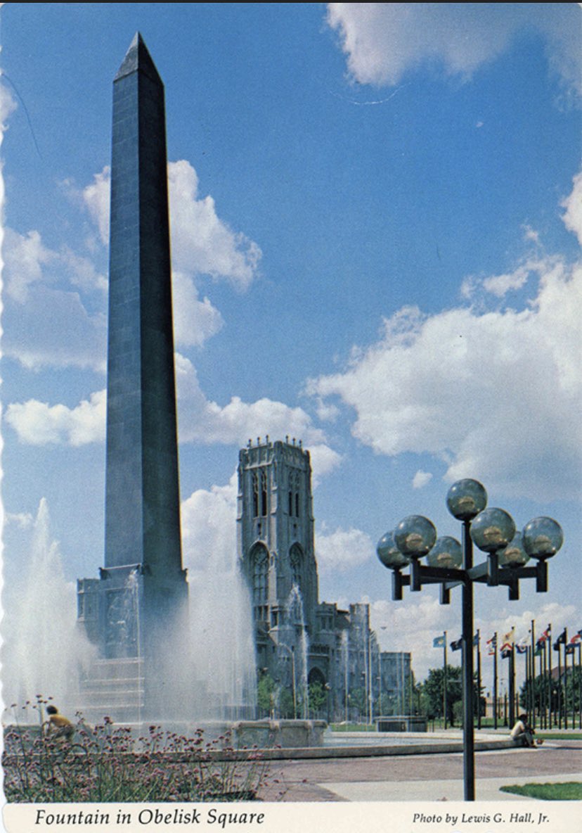 Indiana War Memorial and obelisks ~ https://t.co/DGV8uEeUAb ...