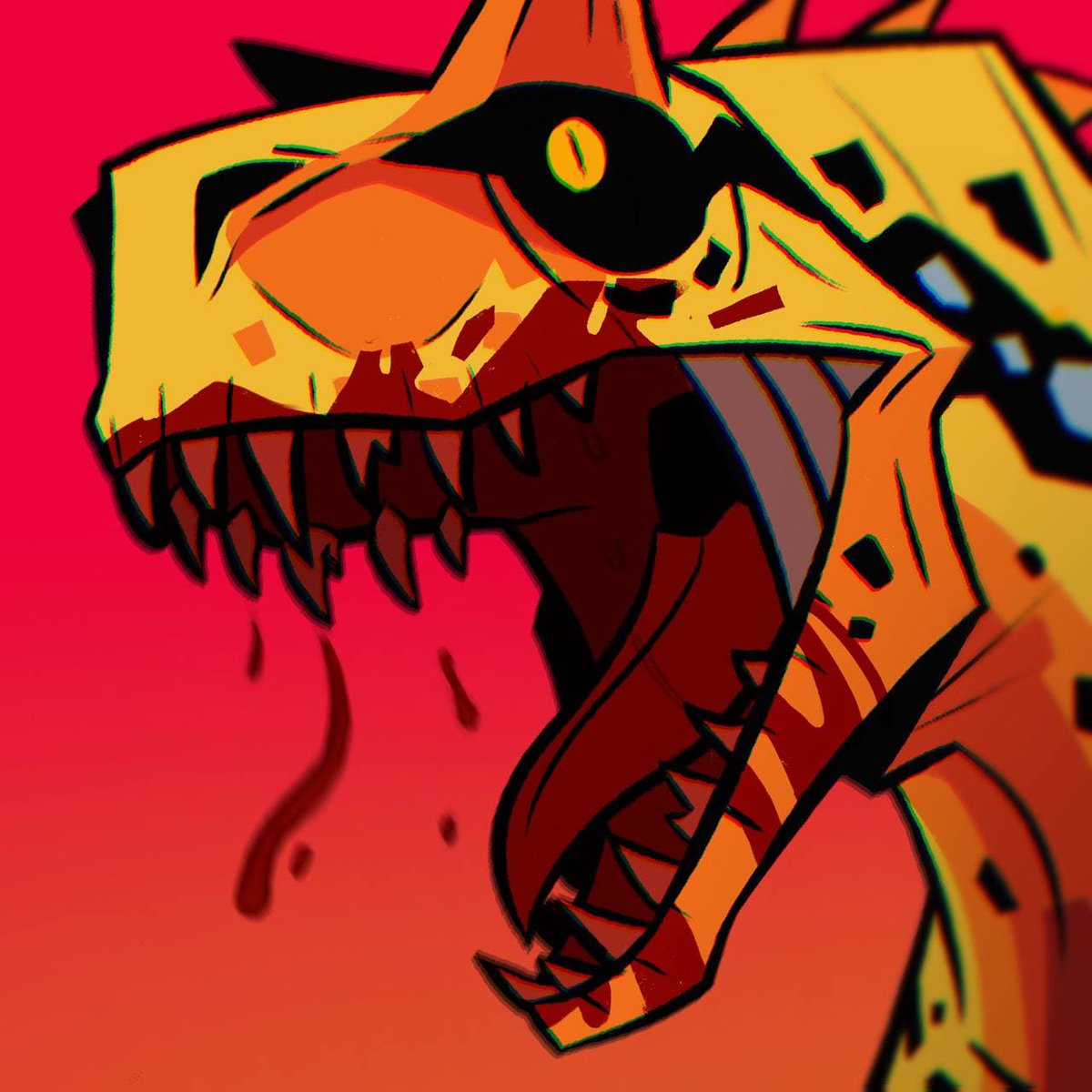 「edited my OC icon a little bit made his 」|Scaly Neighbor 🪰のイラスト