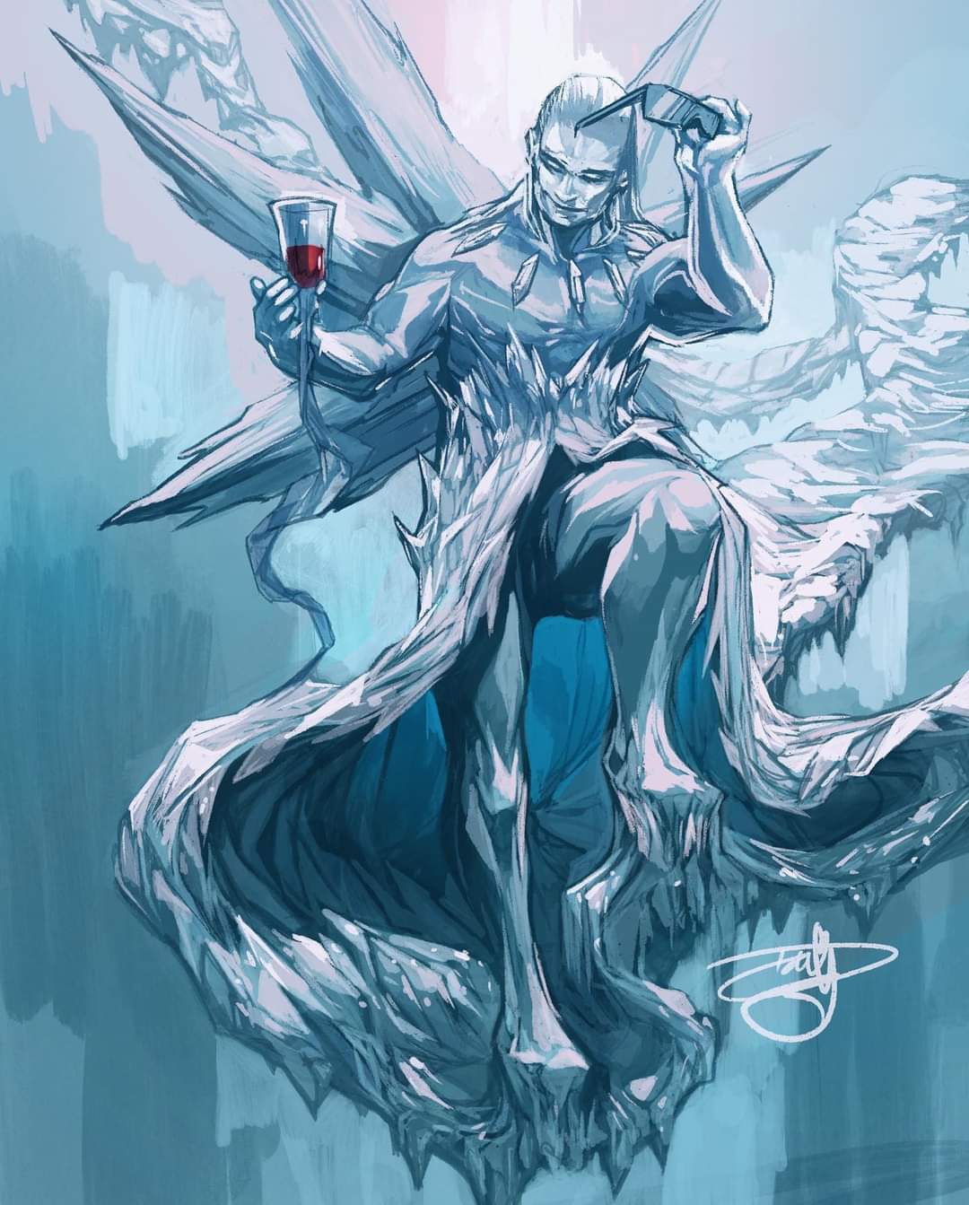 Male Angel Of Ice
