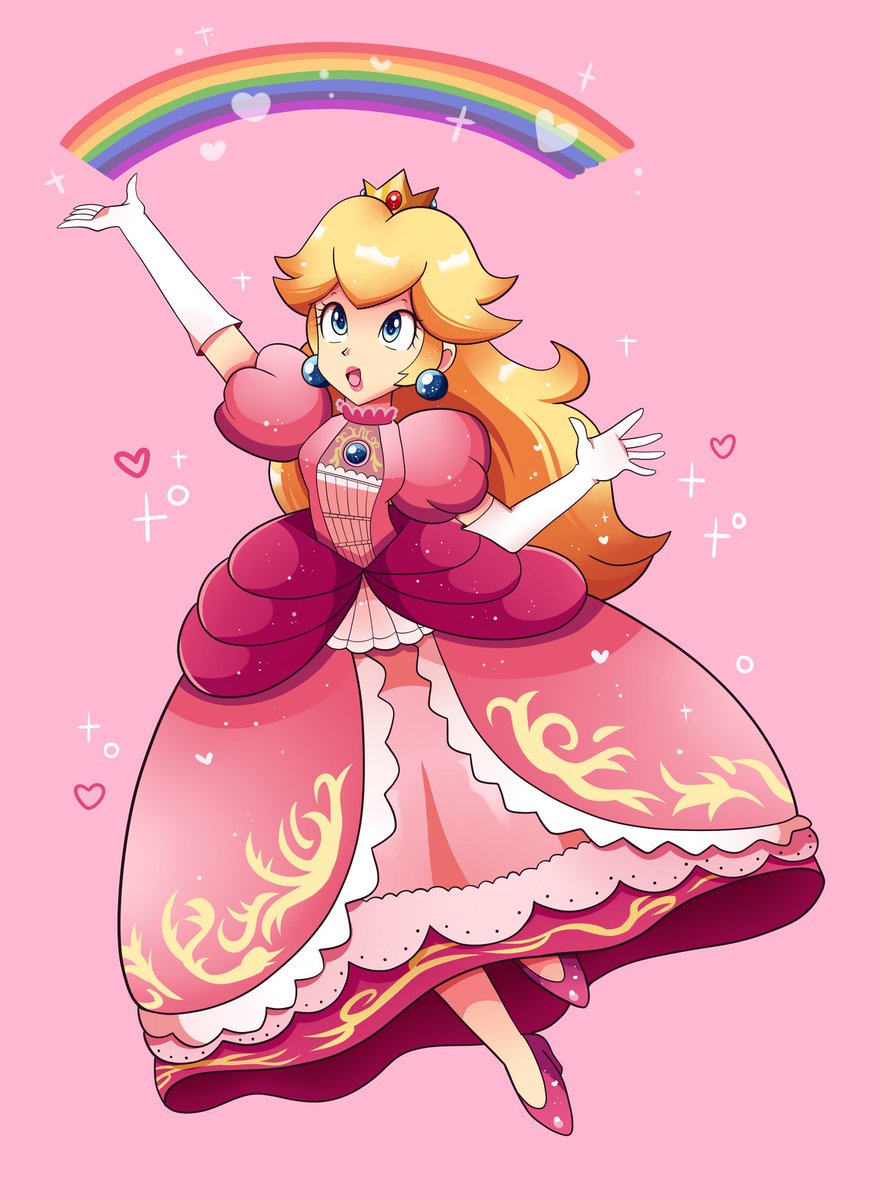 「🌈🌈🌈 Princess Peach's up air is so pre」|💜Domestic💜のイラスト