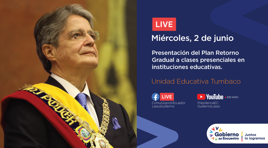 Presidencia ECU on Twitter: "TRANSMISIÓN | En breve, el presidente @LassoGuillermo participará ...