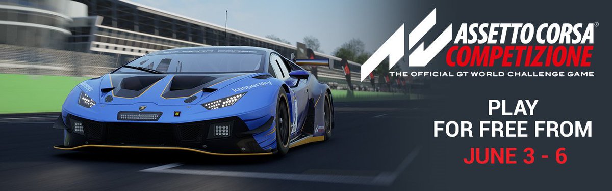 acc will be free to play from 3-6 june on steam : r/ACCompetizione