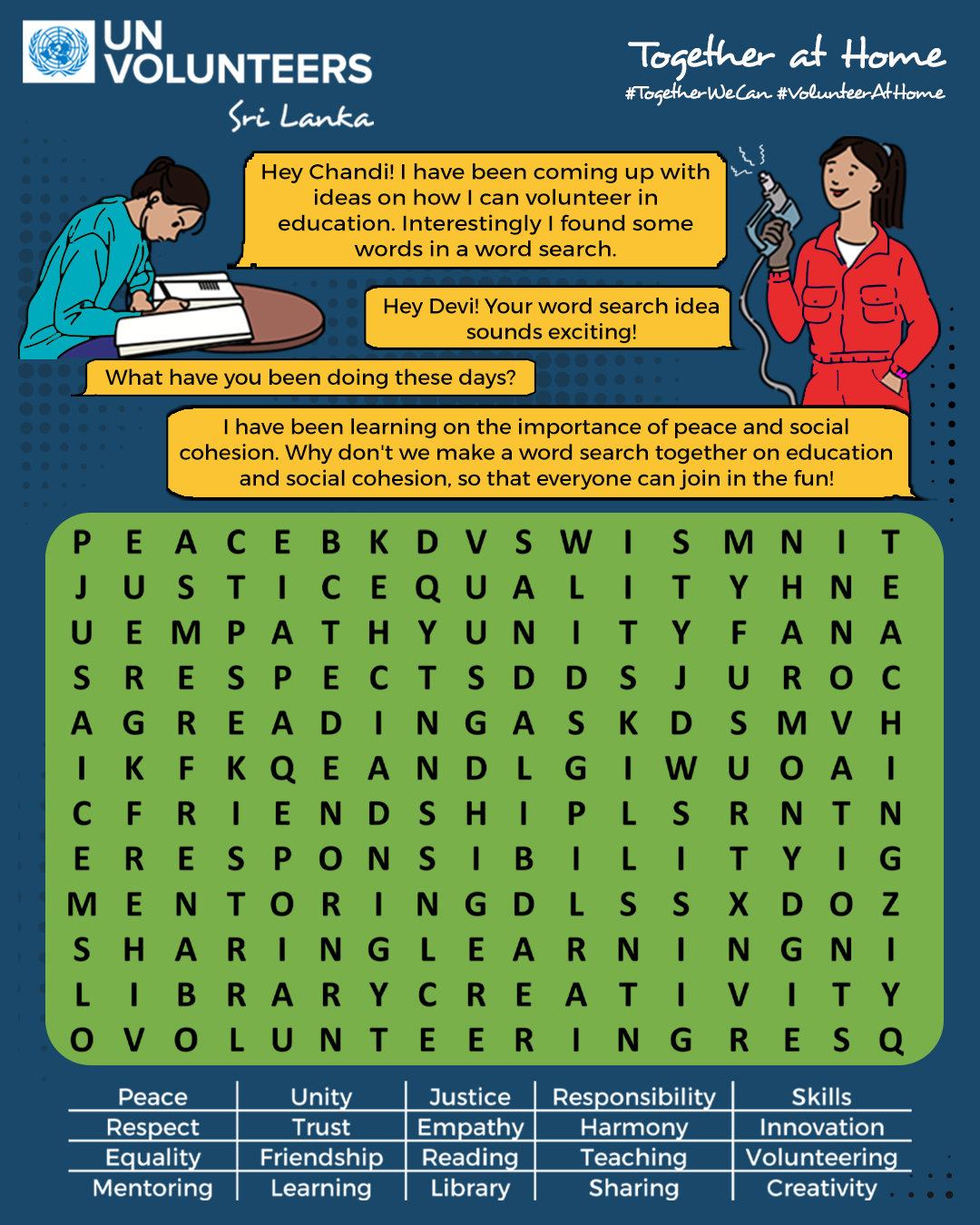 Library Word Search Skills