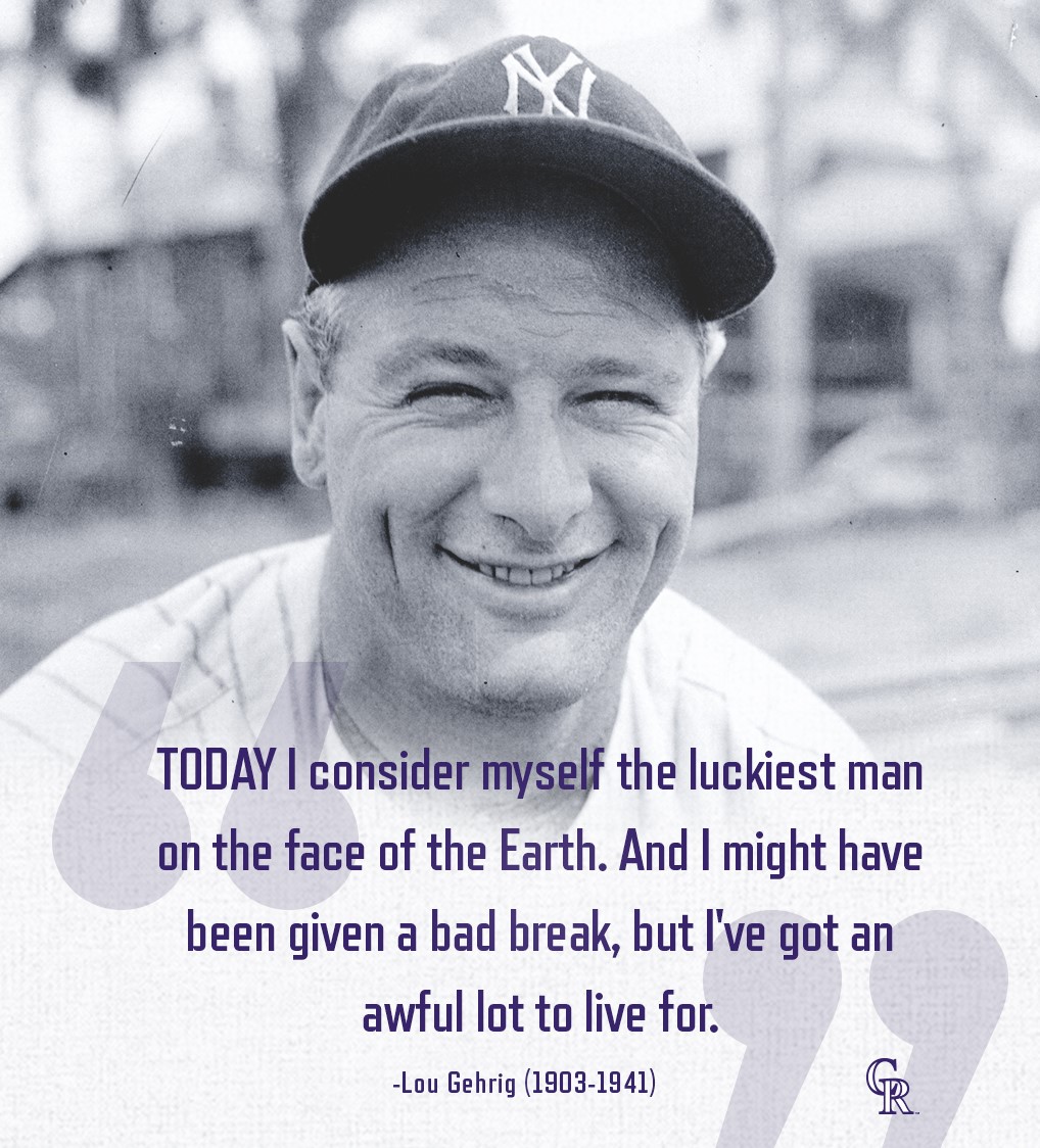 Lou Gehrig Quotes