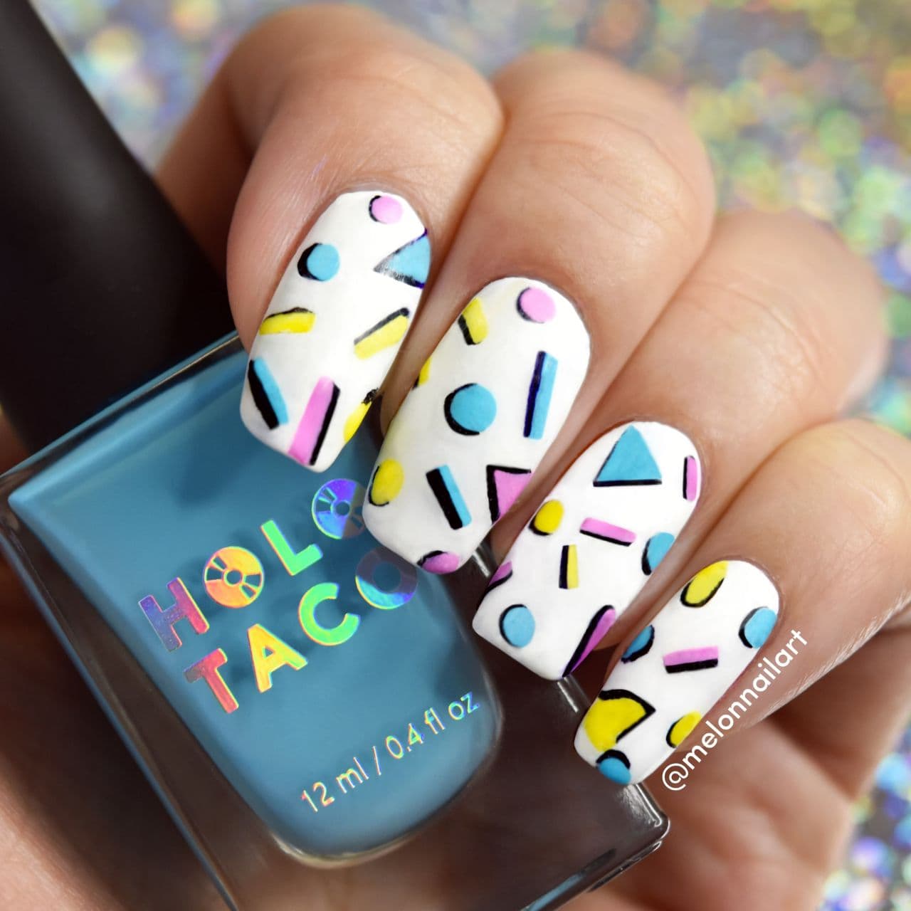 80s Acrylic Nail Designs