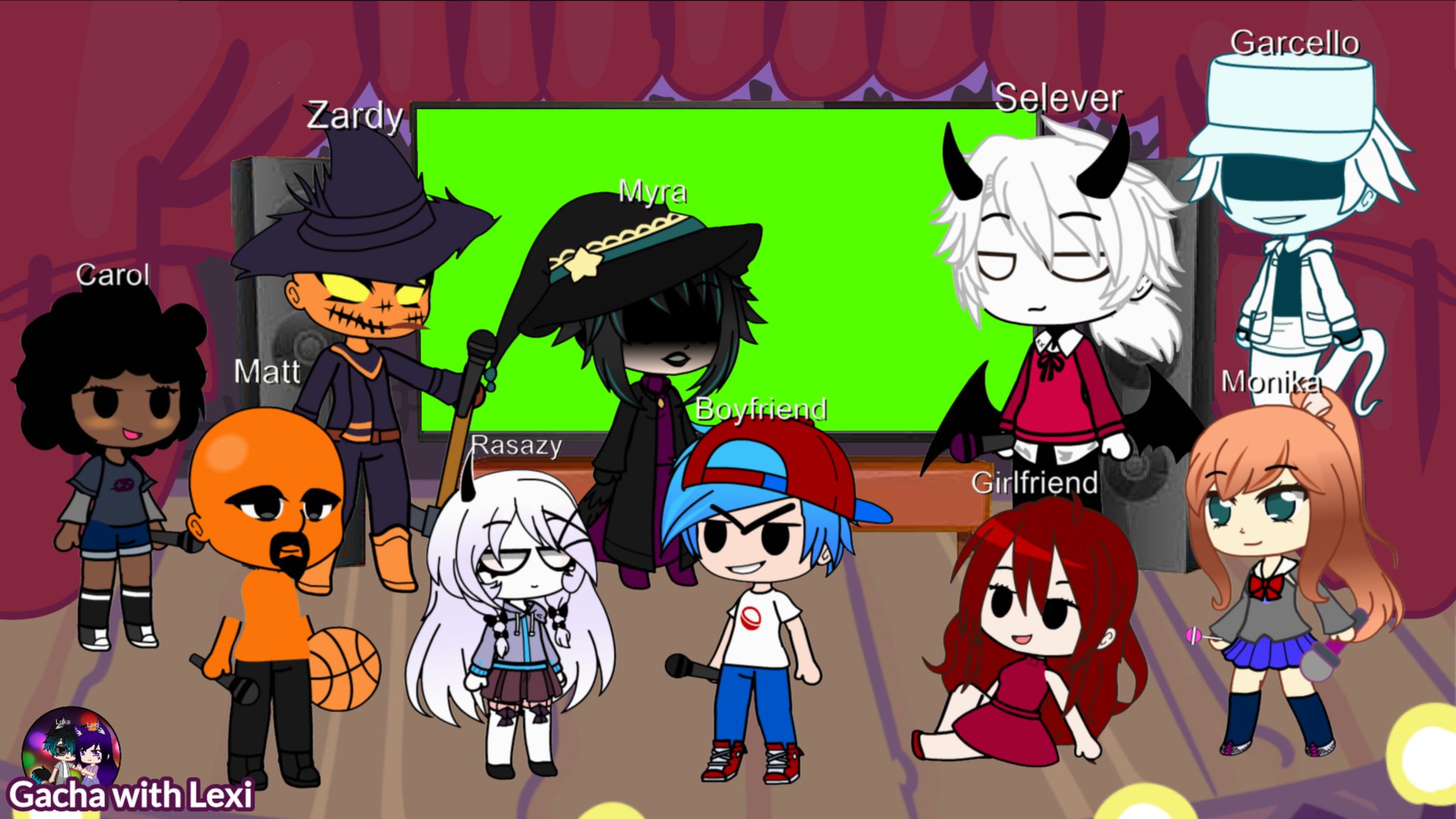 Gacha With Lexi On X: FNF Characters React To Friday Night, 51% OFF