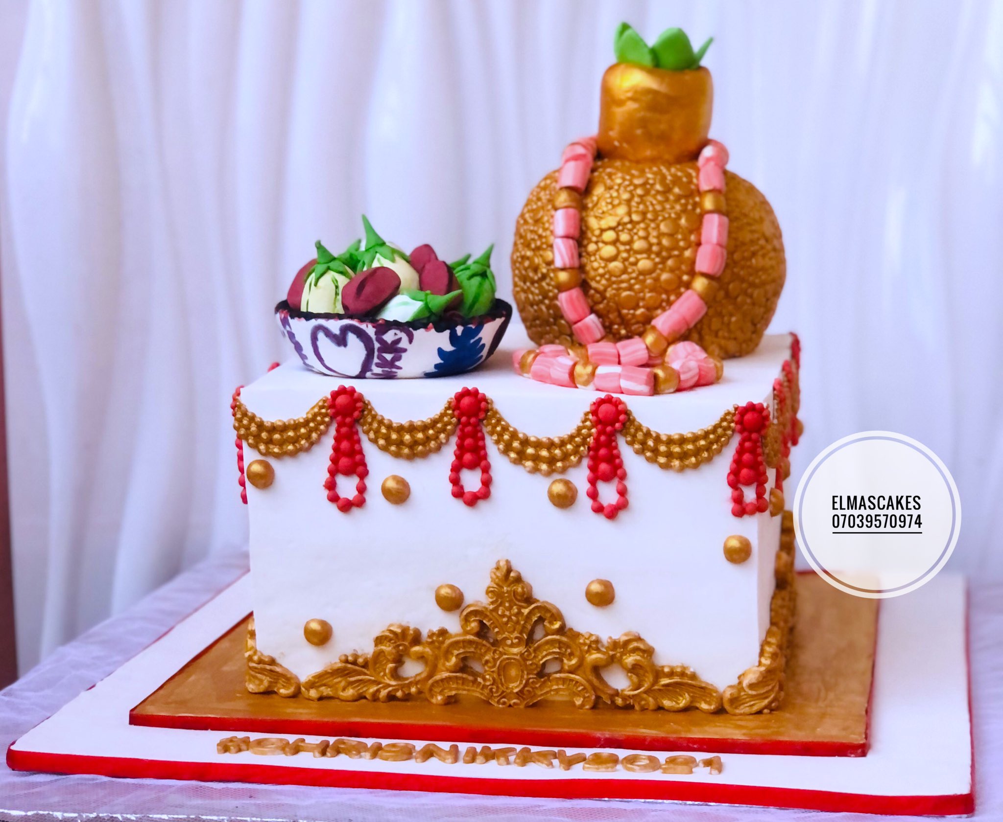 Igbo Traditional Wedding Cakes