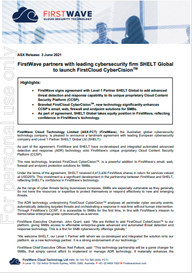 Co-founder Firstwave Cloud Technology (@gregonone) | Twitter