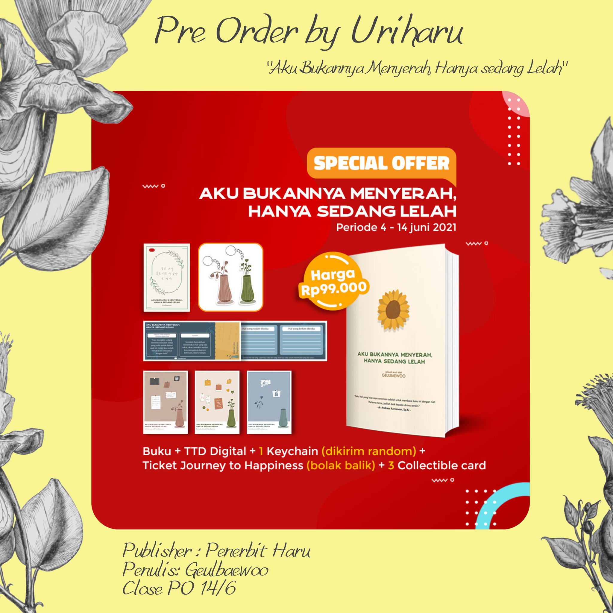 URIHARU on Twitter: "[PO] 📖 "Aku Bukannya Menyerah, Hanya Sedang Lelah" karya Geulbaewoo 📖 💰 99K ...