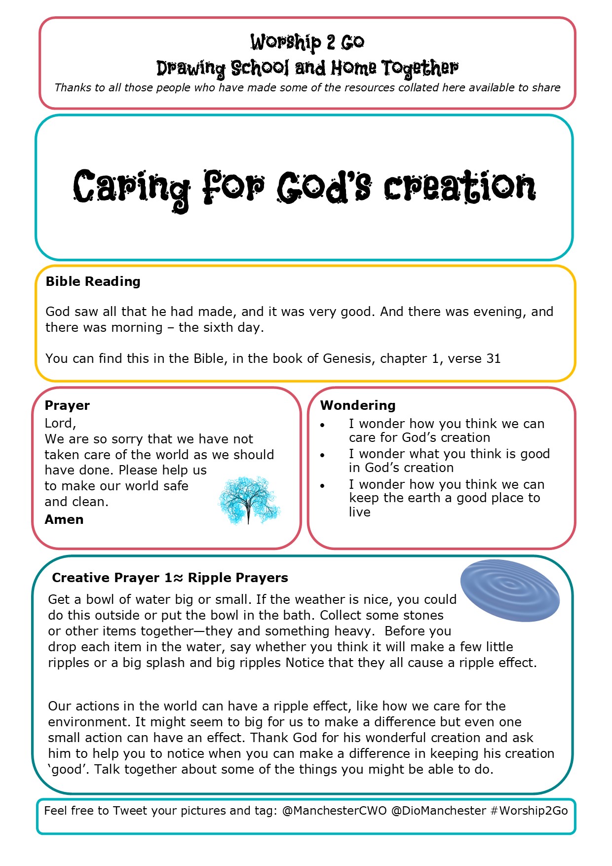 Creation Day 2 Lesson Plans