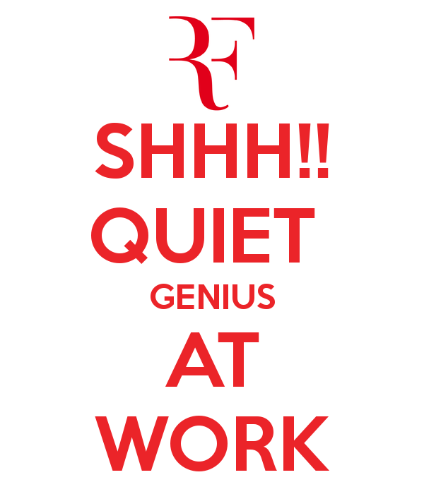 Shhh Quiet Genius At Work